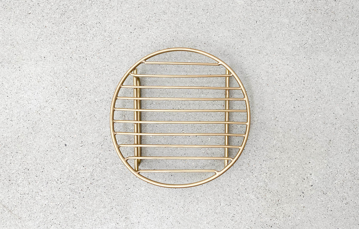 Brass Round Wire Rack - Campover