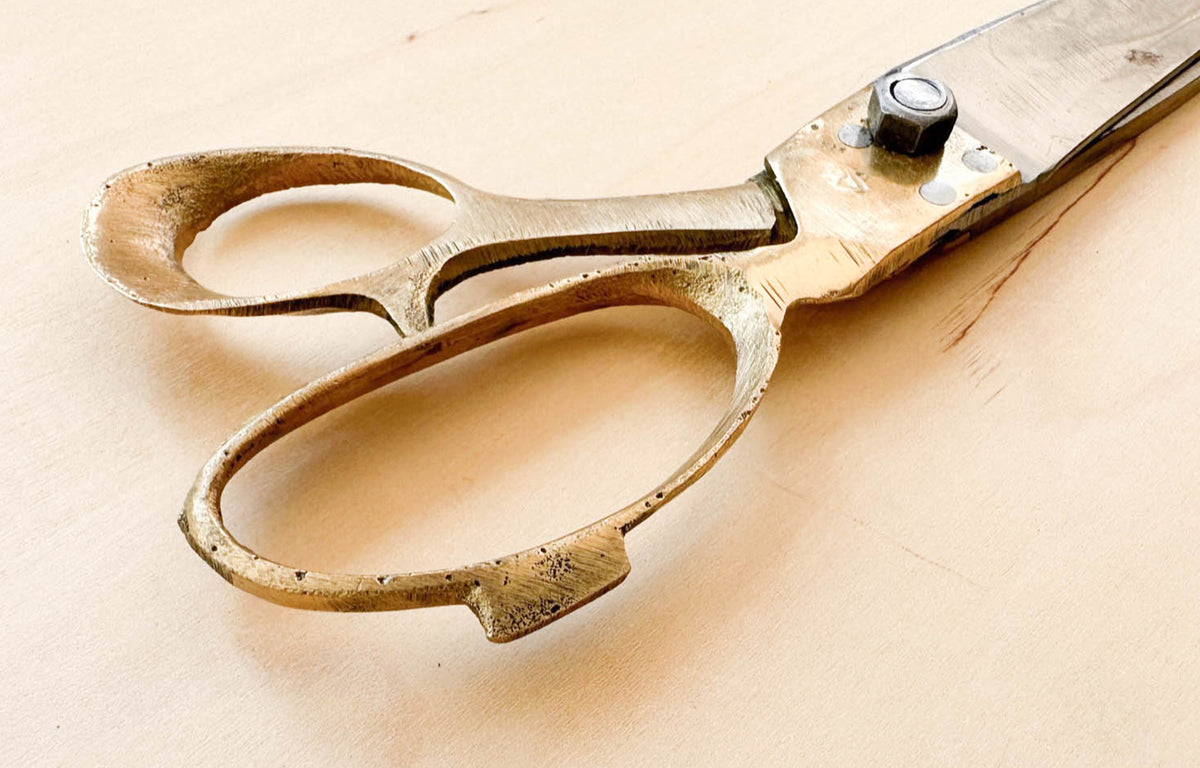 Brass Handle Scissors - Campover